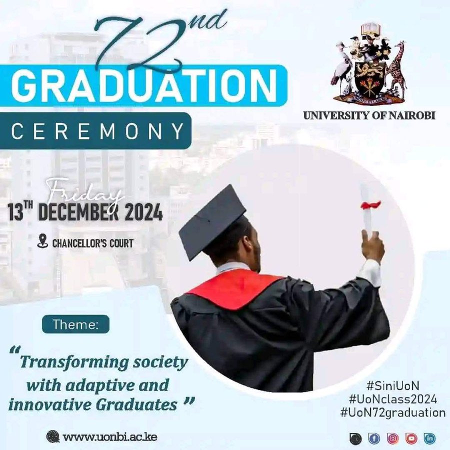 UoN Graduation- Class of December 2024 | FACULTY OF ENGINEERING